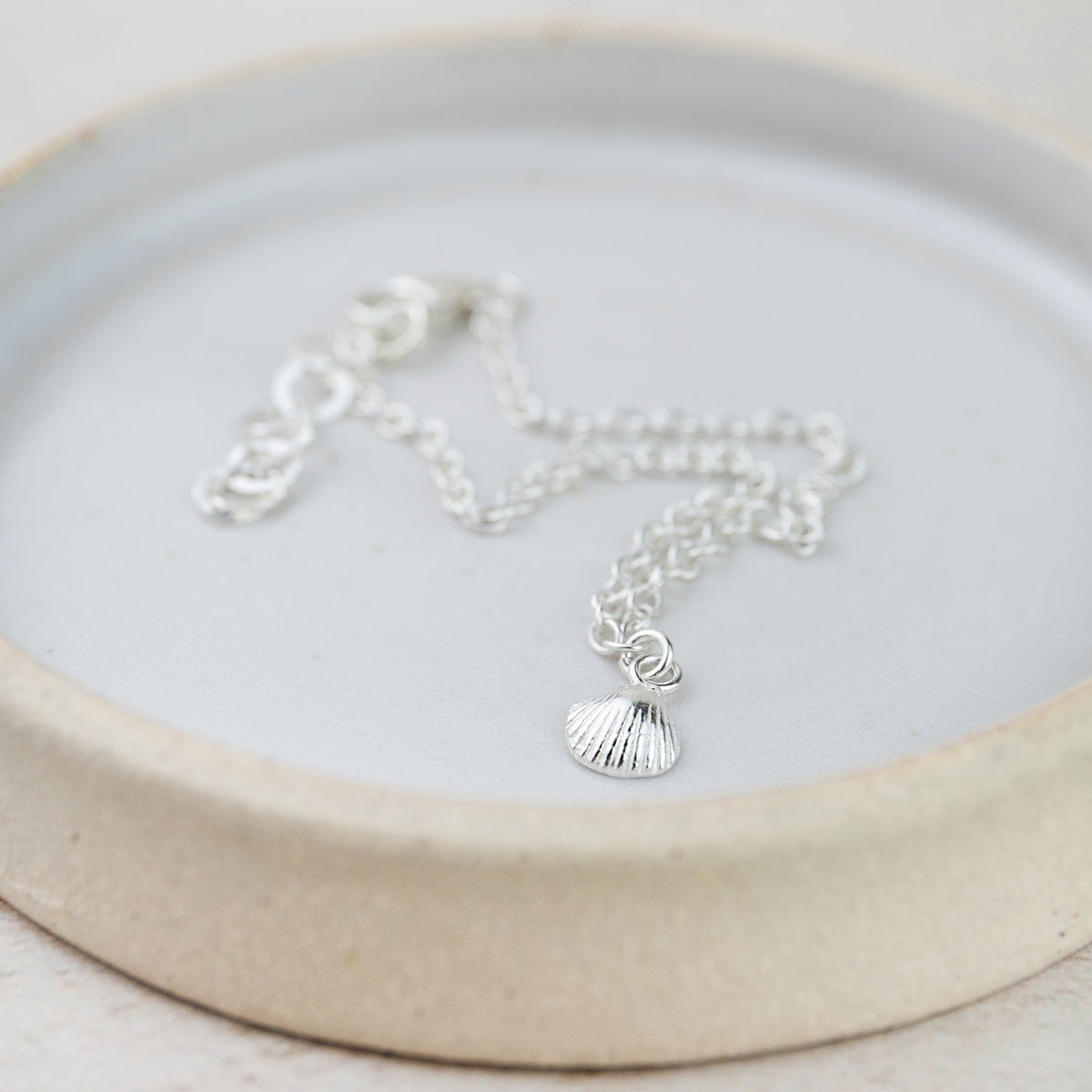 Sterling Silver Cornish Shell Bracelet – Lucy Kemp Jewellery